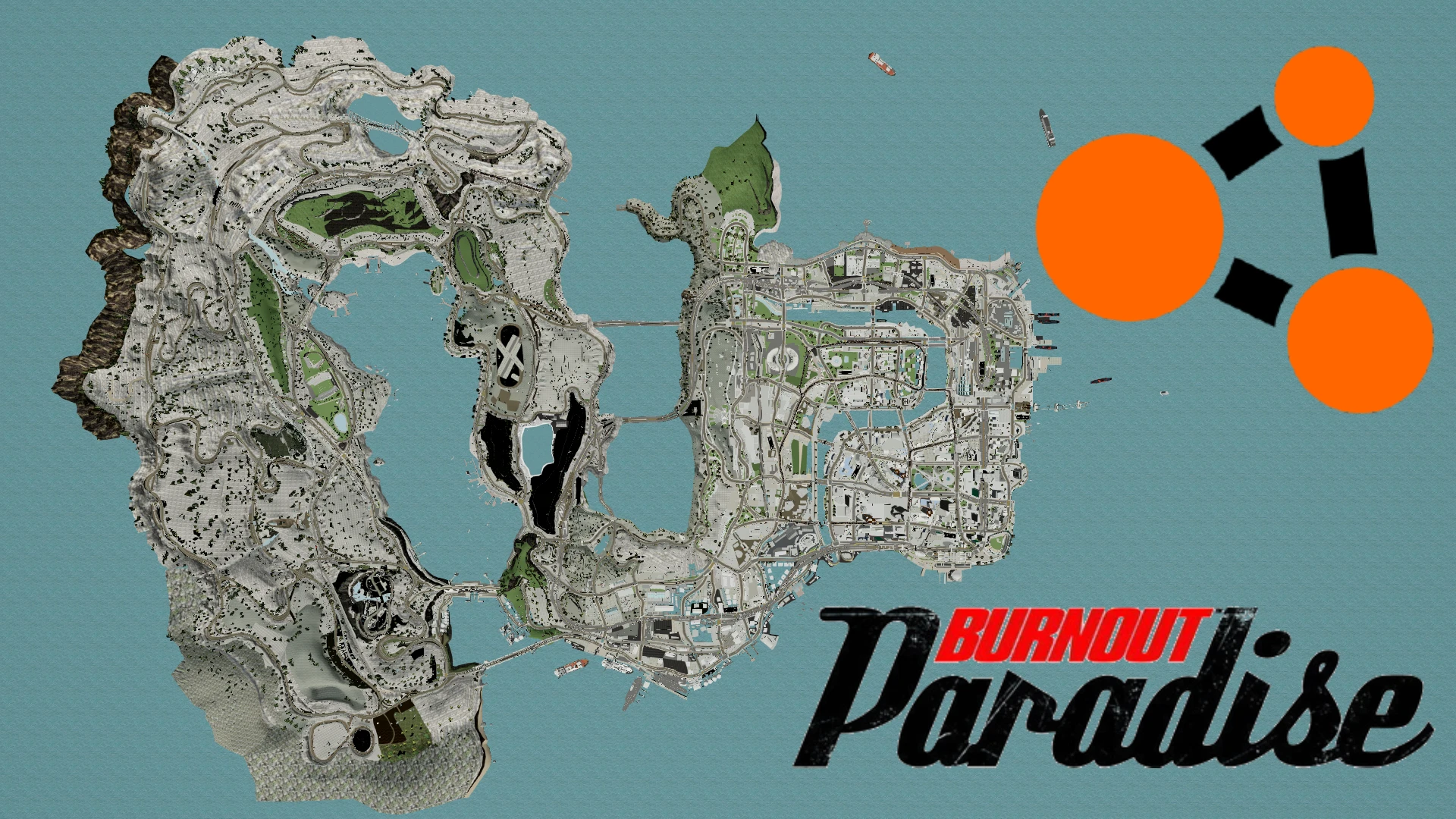 Burnout Paradise (FULL MAP) 1.2 - BeamNG.drive